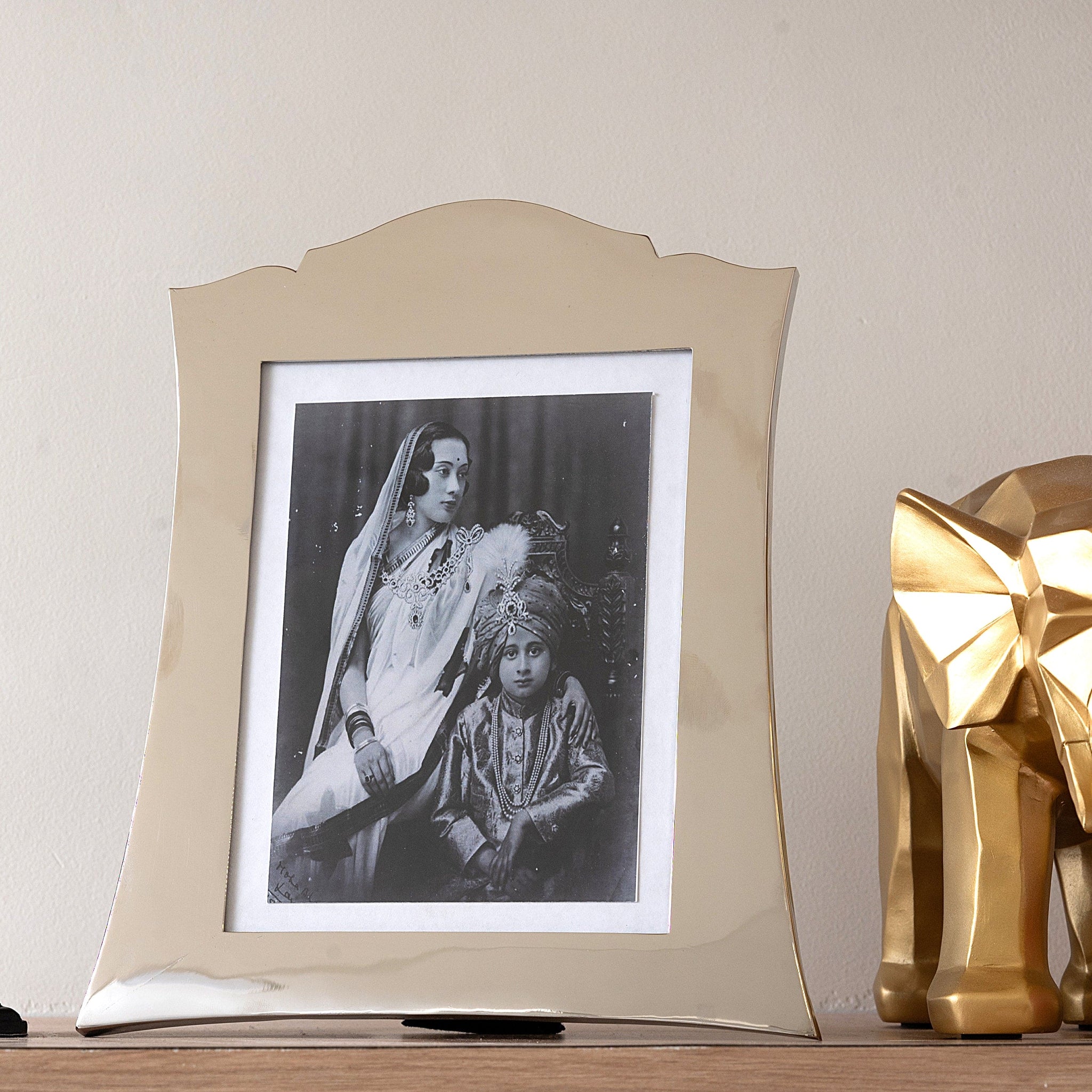 Buy Majestic Jodhpur Silver Metallic Photo Frame | Portrait Edition ...