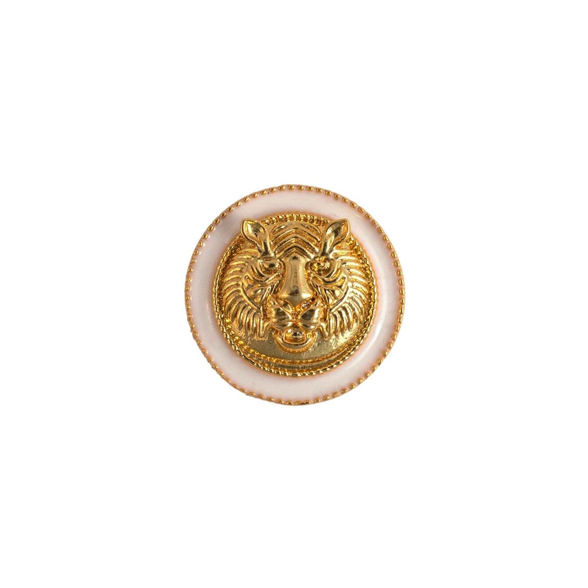 Buy White Bengali Tiger Enamel Buttons Online | Royal Suit Buttons ...