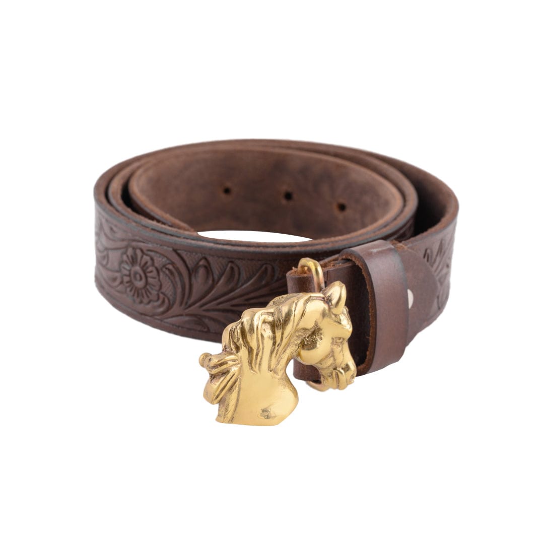 Buy Handcrafted Stallion Head Belt Online | Stylish Belts for Mens ...